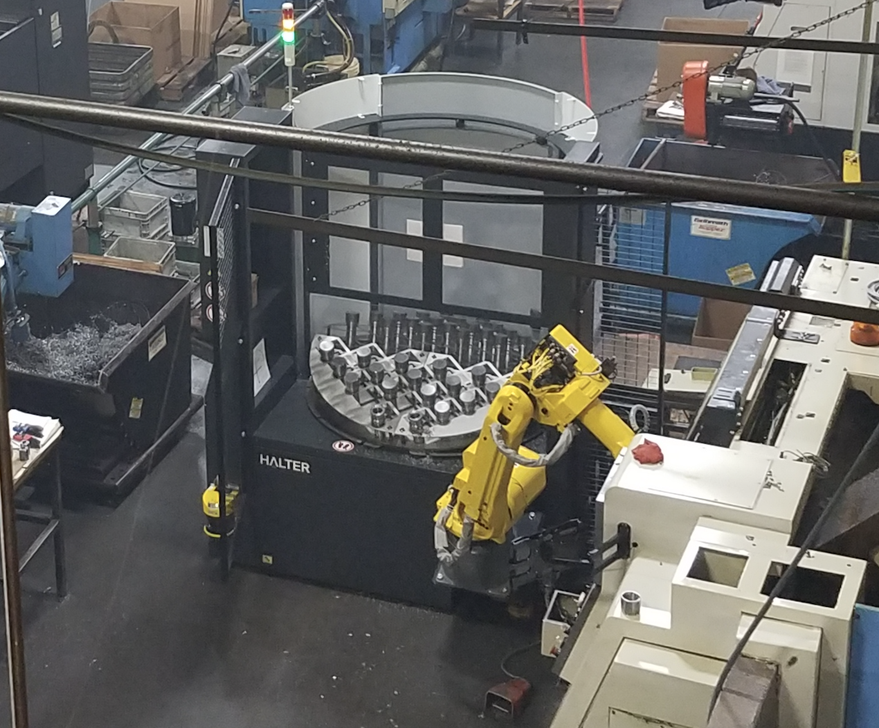 Mazak Machining with HALTER LoadAssistant