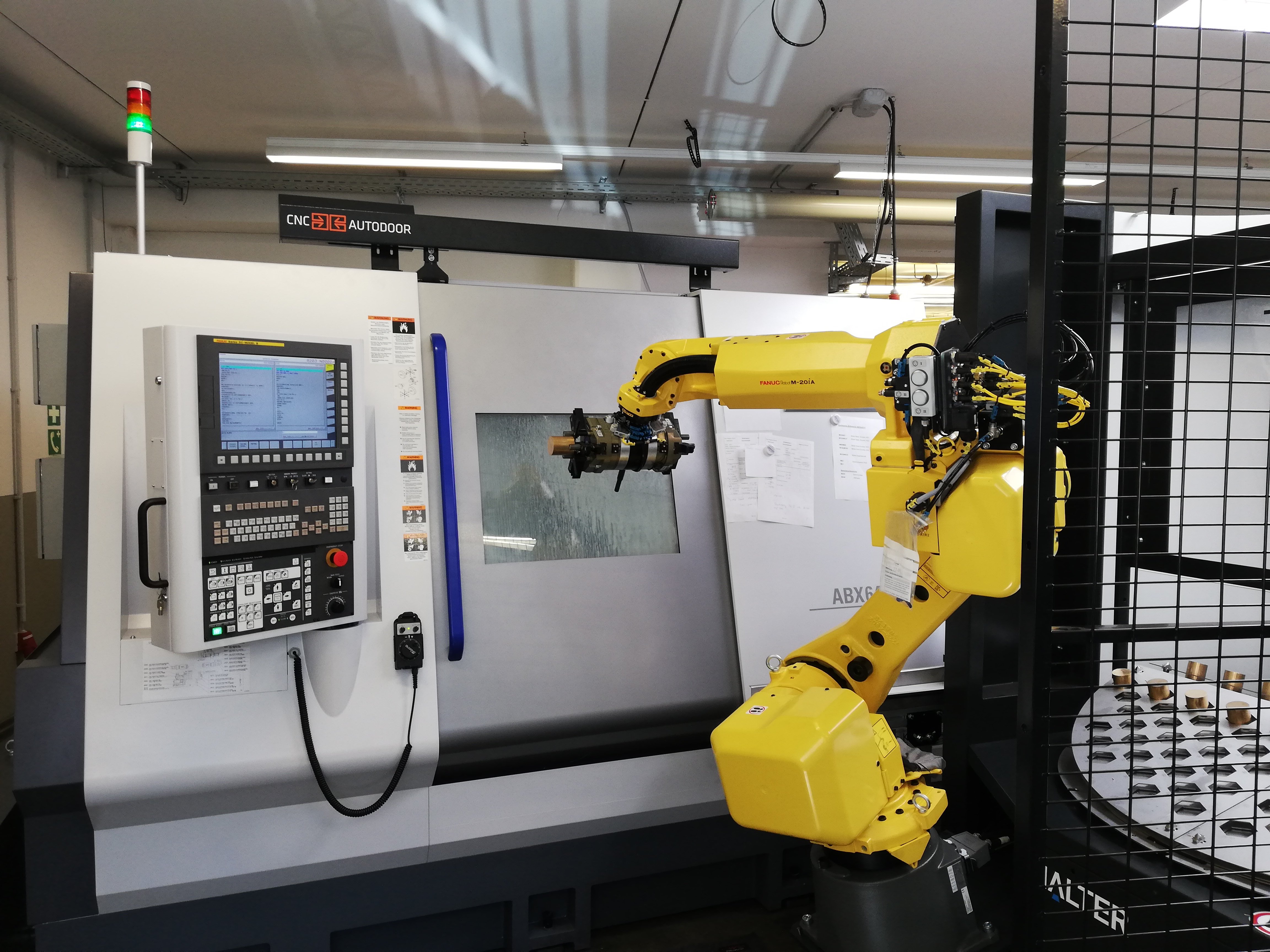 Miyano ABX64 with HALTER LoadAssistant