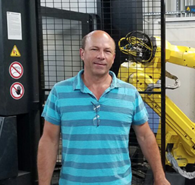 Four HALTER LoadAssistants for automatic loading of DN Solutions machines